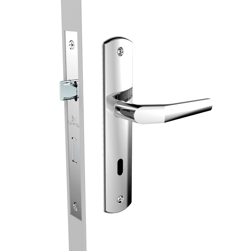 Fechadura de porta interna Esp26 (40x53mm) Popline - Soprano - Soprano