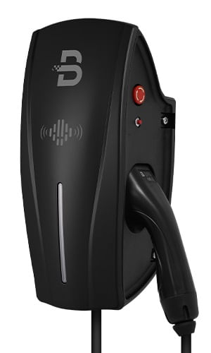 Estação Recarga Veicular Zbeny EV Wallbox 7,4kW Plug Tipo 2 - Soprano